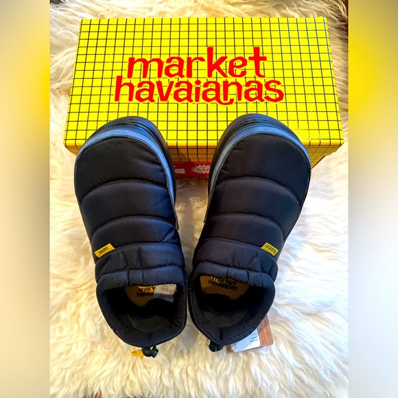 Havaianas | Shoes | Havaianas Market Zip Top Shoe Puffer Flipflop 9 New ...